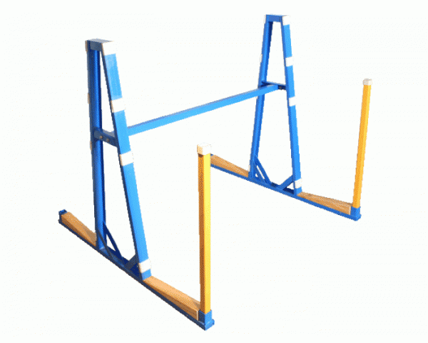 Trestle with junction and security stave (couple) | stone storage ...