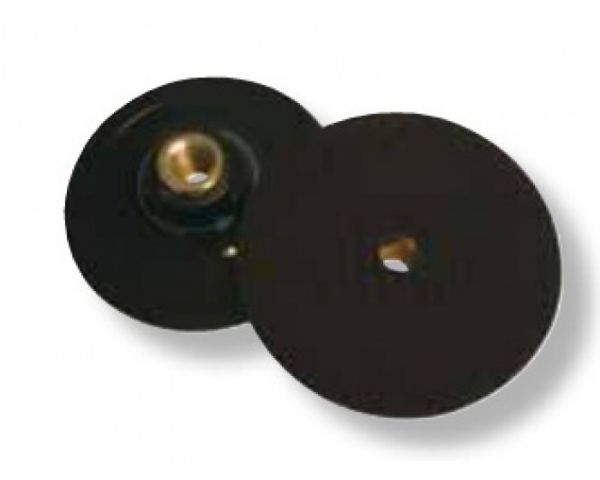 Velcro back-up pads with foam D.100 M-14 | Qrs backing pads ...